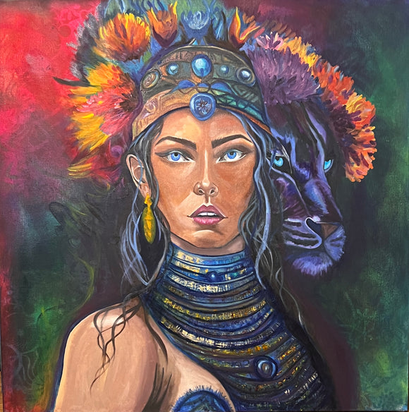 Original 12x16 Mandala Art/ Epoxy Creations with Alcohol Ink by Lisa M ...